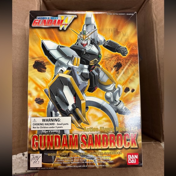 Bandai Namco | Toys | Gundam Sandrock 144 Model Kit Mobile Suit Gundam ...